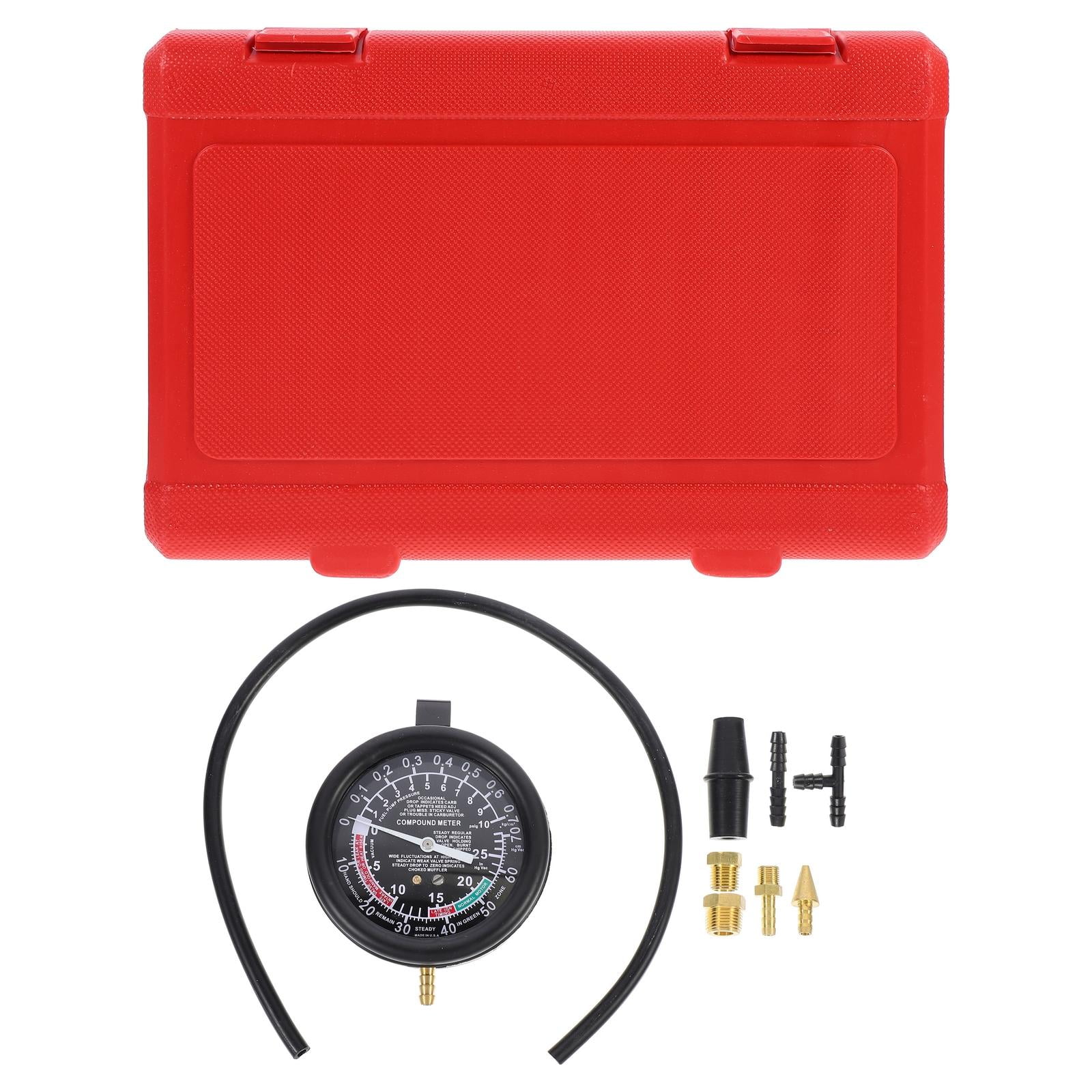 MERRYHAPY Car Maintenance Vacuum Gauge Set with ABS Rubber, Assorted ...