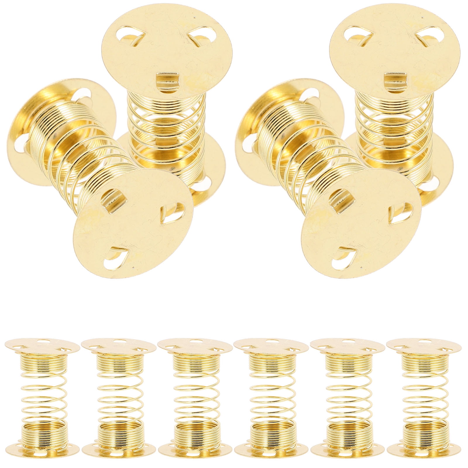 MERRYHAPY 10pcs Dashboard Toy Bases Doll Spring Bases Shaking Head Doll ...