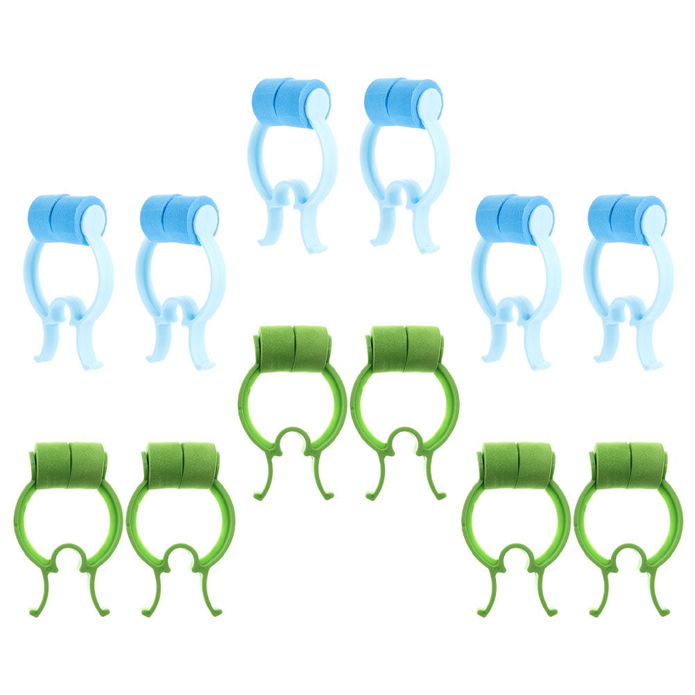 MERRYHAPY 12 Pcs Nose Clip for Bleeds Bleeding Stopper Stopping Clips ...
