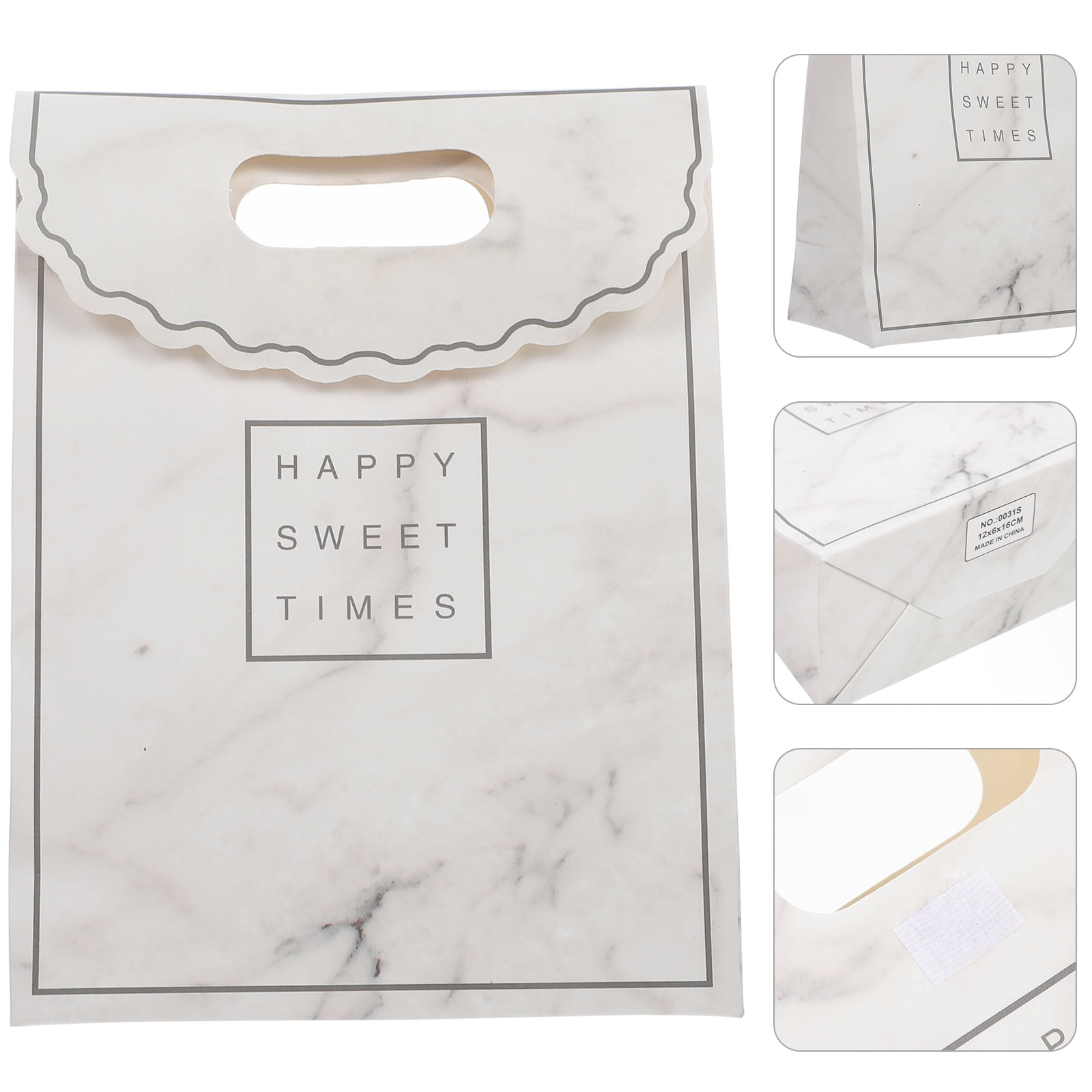 MERRYHAPY 12Pcs Rectangular Paper Bags for Birthday Party and General ...