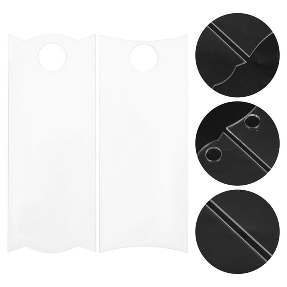 MERRYHAPY 12Pcs Sublimation Acrylic Name Plates for Tumblers ...