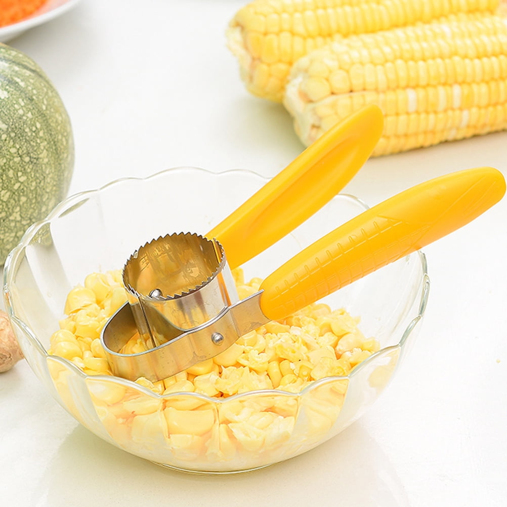MERRYHAPY 15 Corn Grater Compact Design PP And 410 Stainless Steel Corn ...