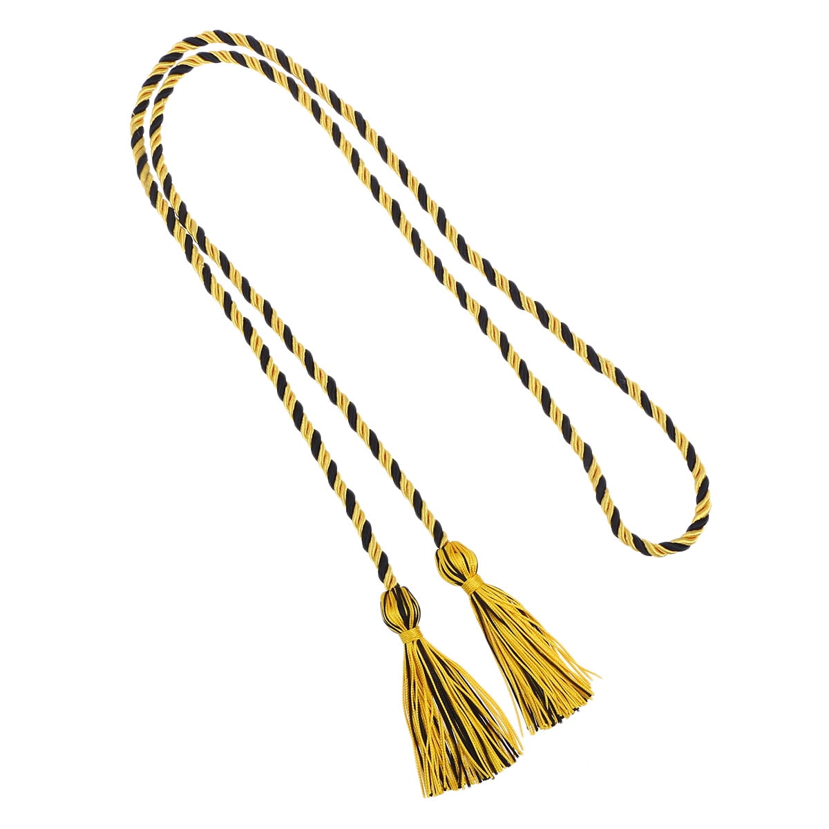 MERRYHAPY 1Pack Graduation Rope Cord In Yellow And Black For Graduation ...