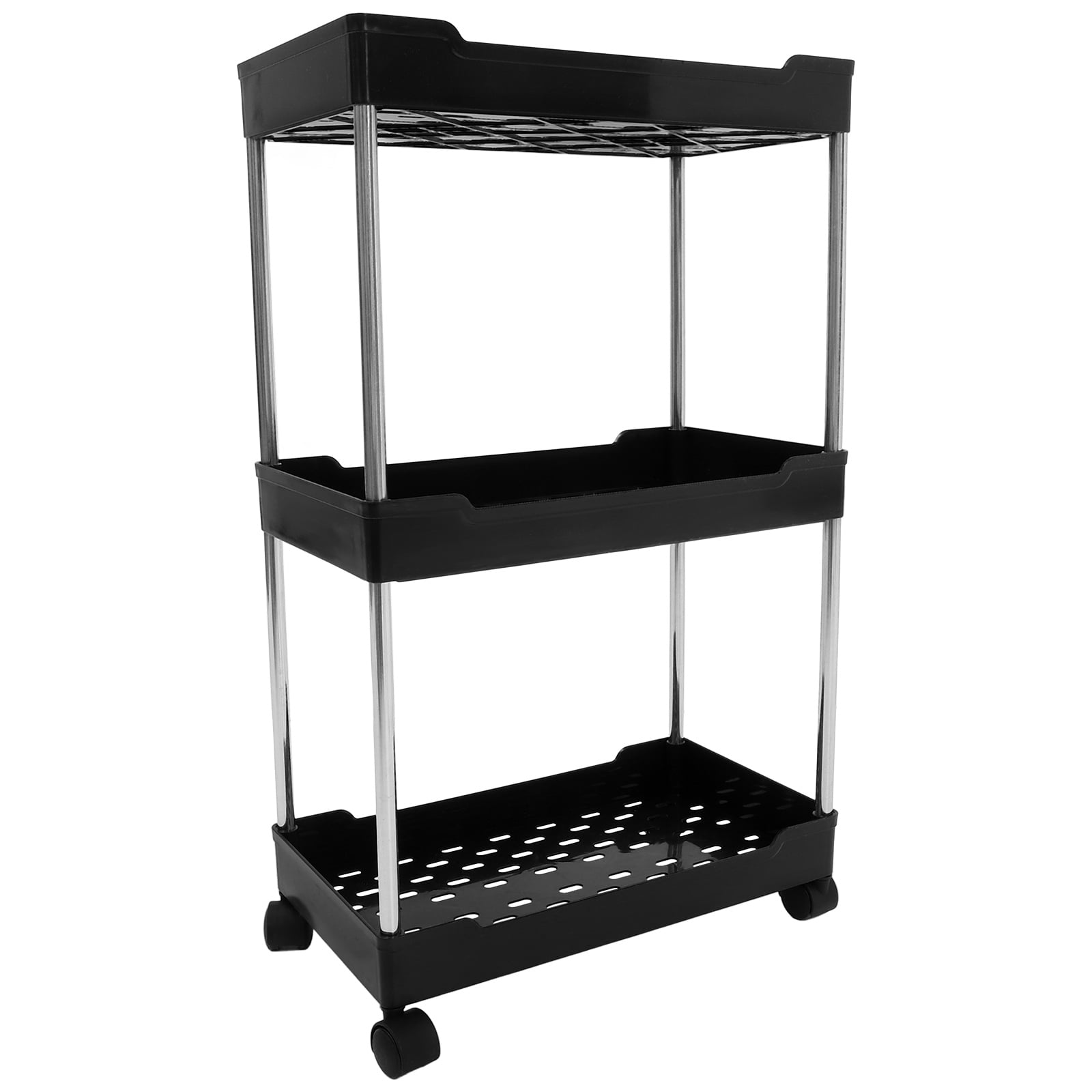 MERRYHAPY 1Pcs Bathroom Storage Carts with Multi-layer Shelving Cart ...