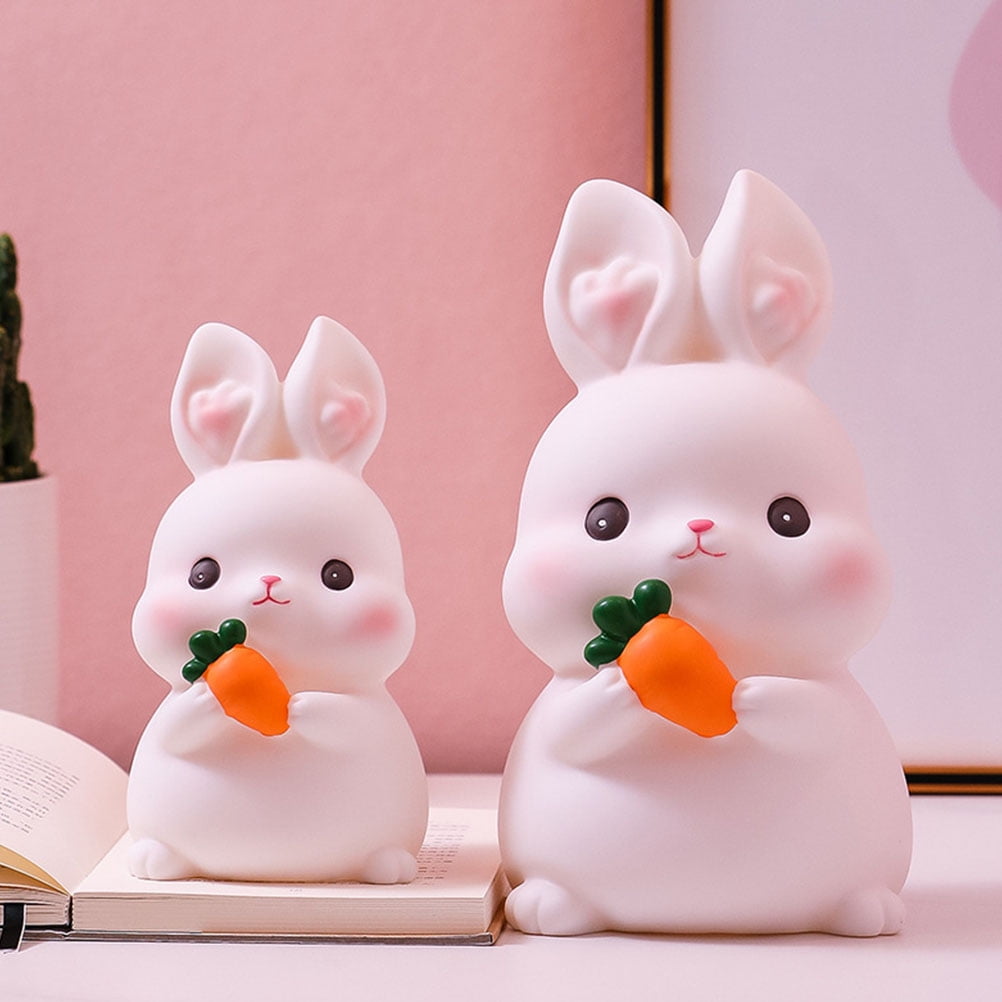 MERRYHAPY 1Set Bunny Money Bank Rabbit Shape Assorted Decoration For ...
