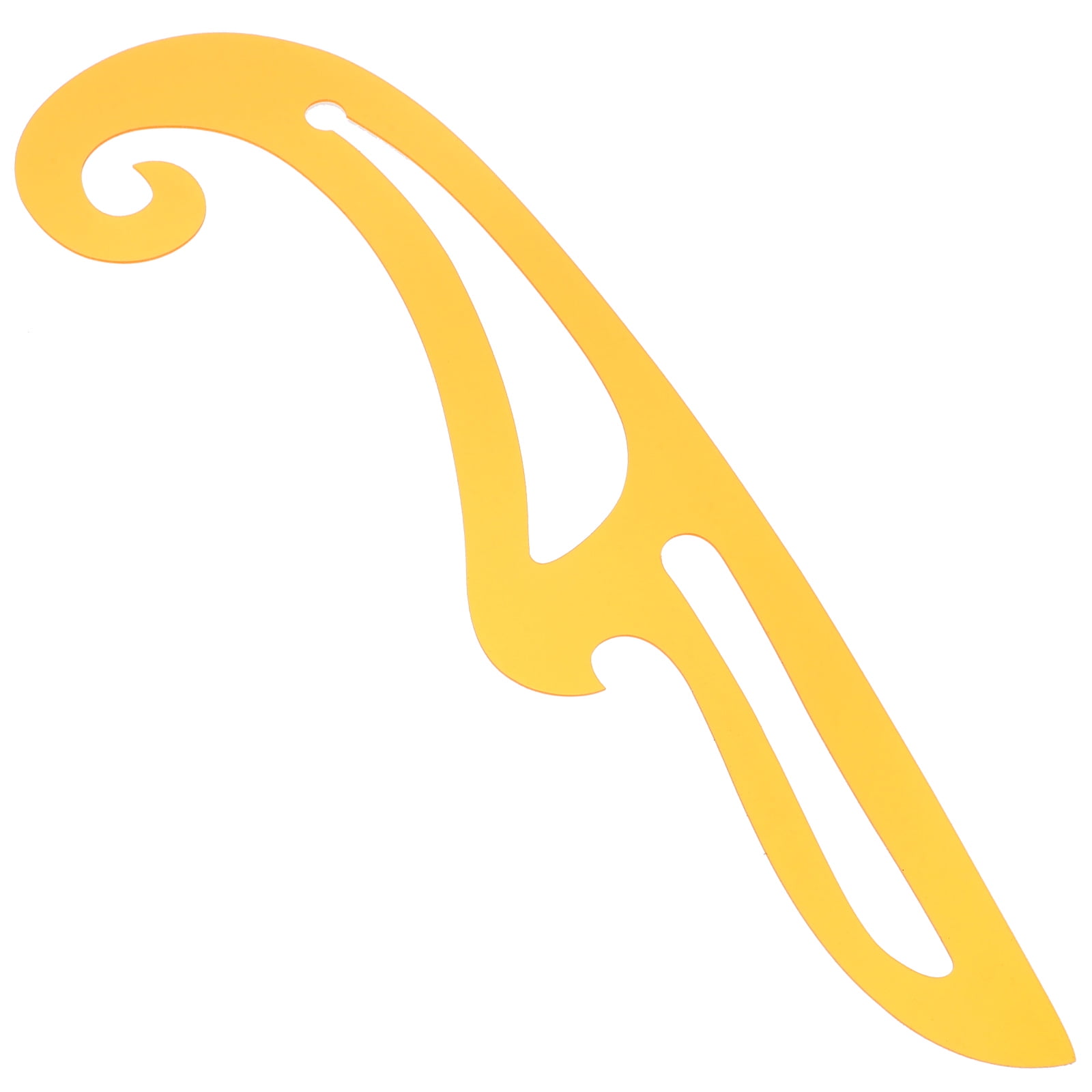 MERRYHAPY 1Set Drafting Tools Curved Cutting Ruler for Architects and ...