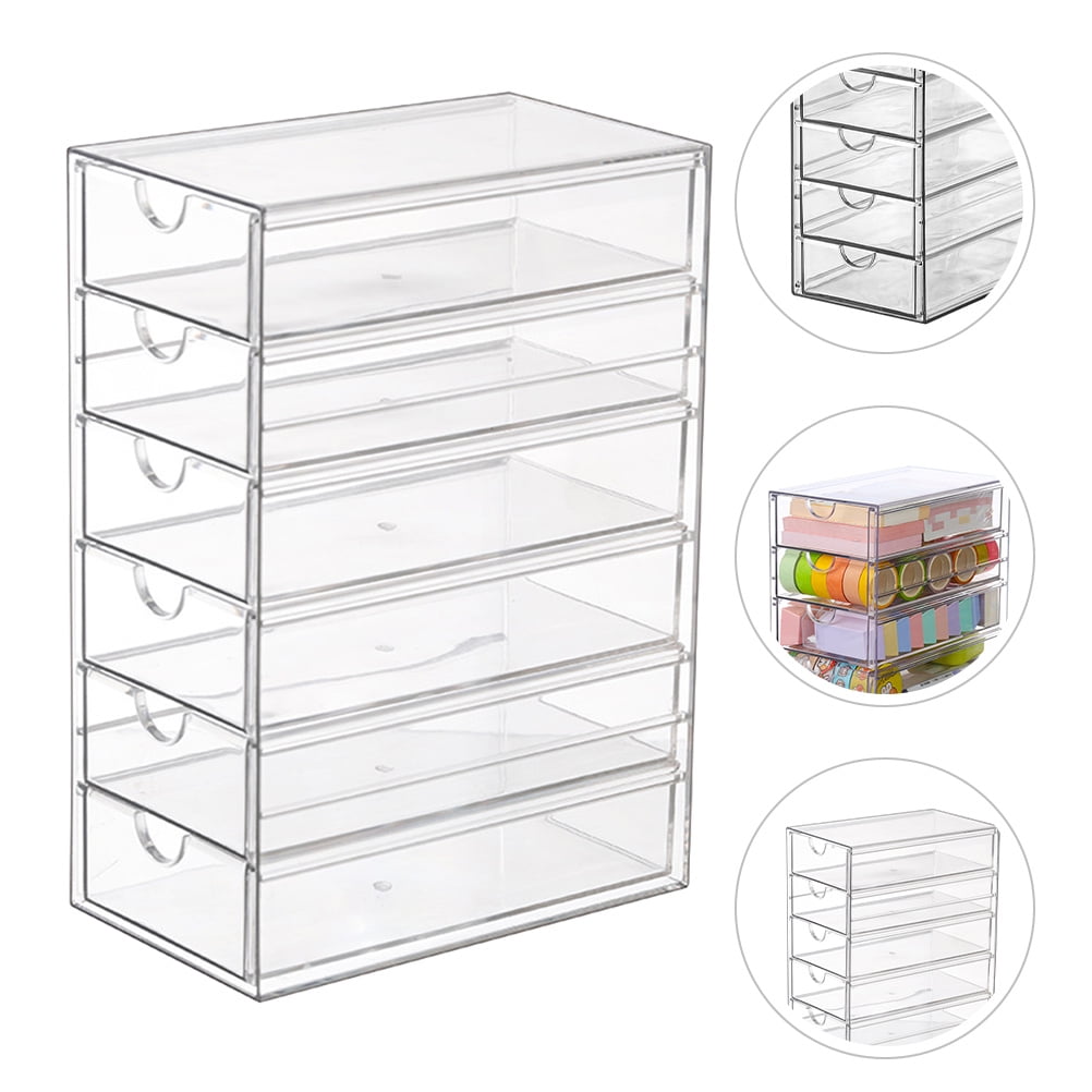 MERRYHAPY 1Set PET Drawer Style Stationery Organizer for Home Office ...