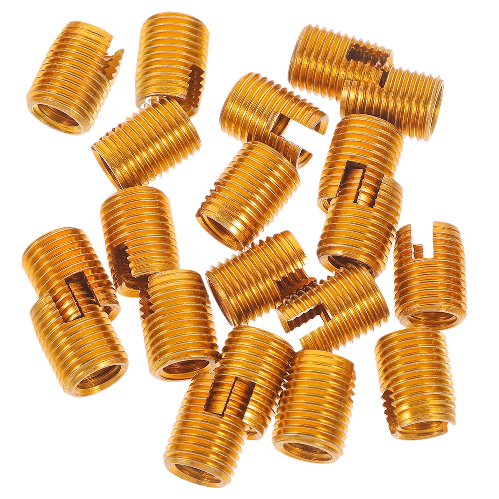 MERRYHAPY 20pcs Stainless Steel Threaded Inserts for Wood Self Tapping ...