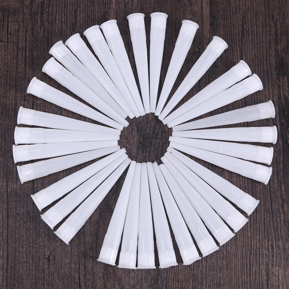 MERRYHAPY 20Pcs Caulk Nozzles White Plastic for Construction Projects ...
