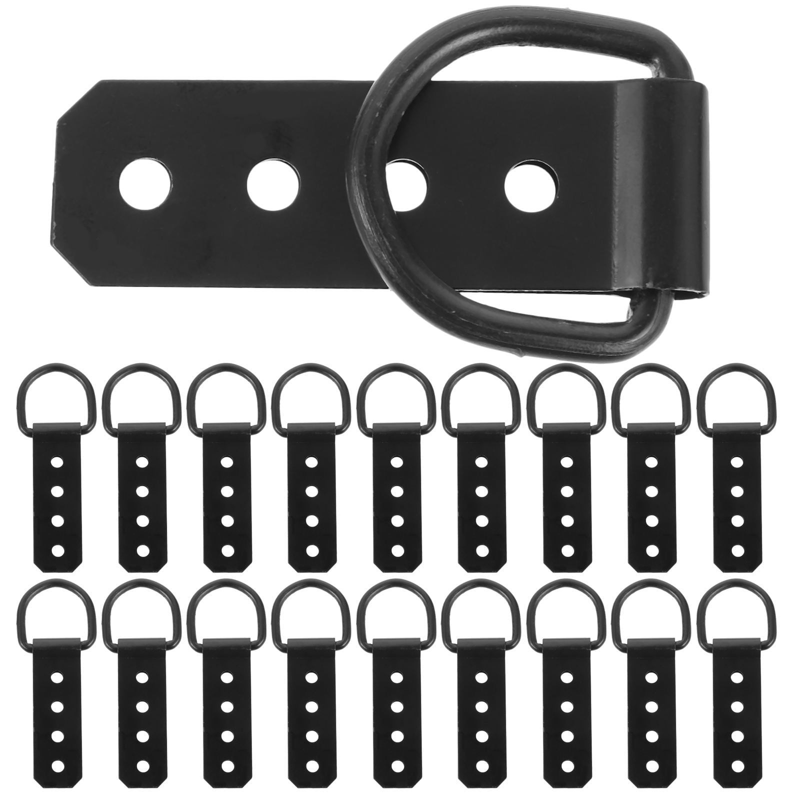 MERRYHAPY Black Iron Photo Frame Hangers 20 Pieces Versatile Home Wall ...