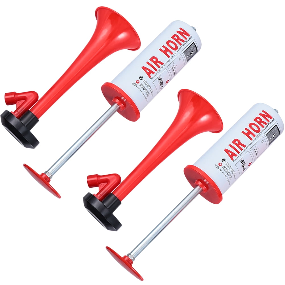 MERRYHAPY 2Pack Hand Held Air Horns Multi Aluminum ABS Sound ...