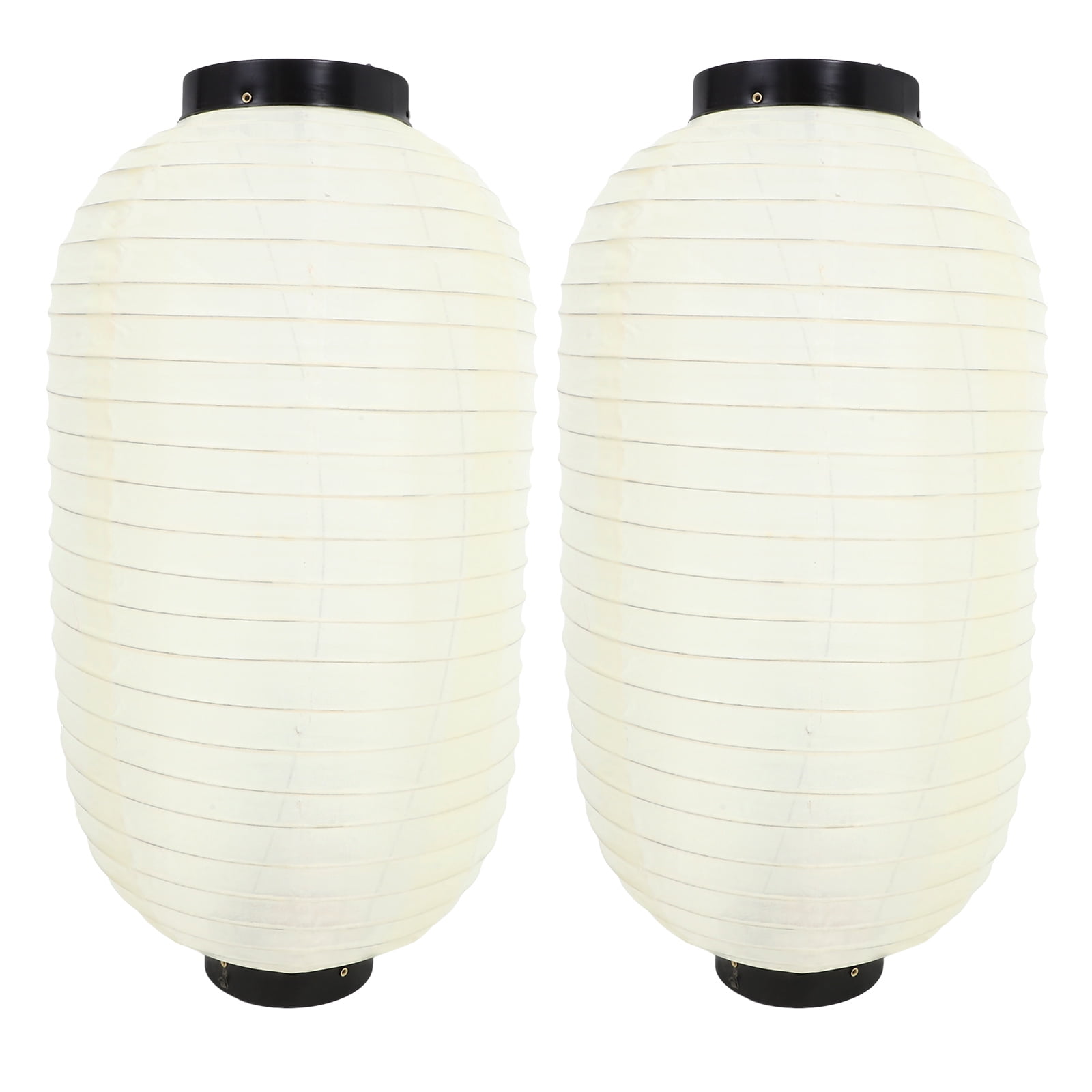 MERRYHAPY 2Pack Beige Japanese Style Decorative Lanterns for Festivals ...