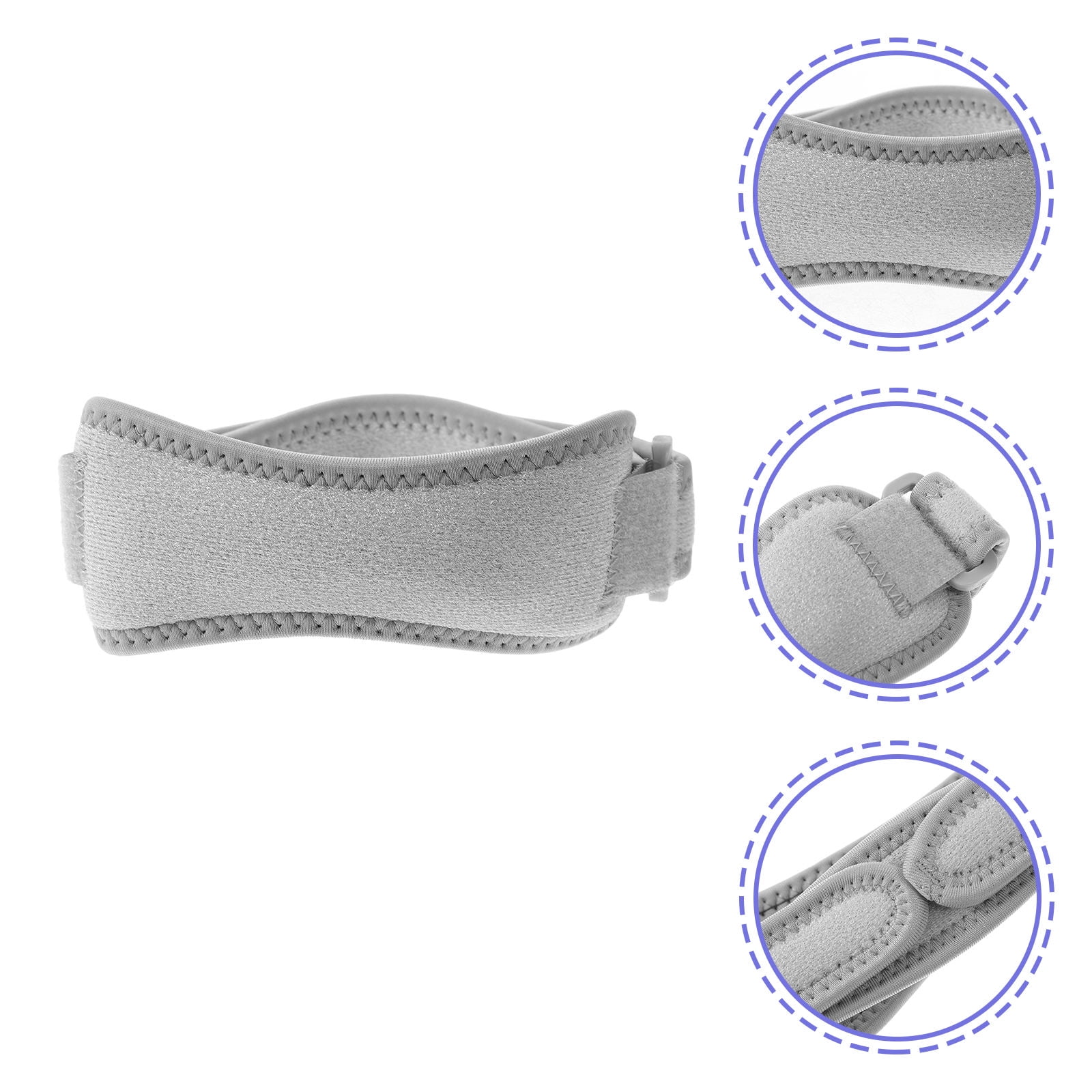 MERRYHAPY 2pcs Knee Brace Knee Joint Strap Compression Patella Strap Adjustable Knee Brace Pain ...