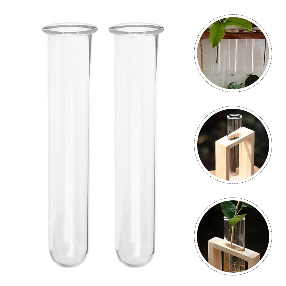 MERRYHAPY 4 Pcs Hydroponics Plant Propagation Test Tube Vase - Walmart.com