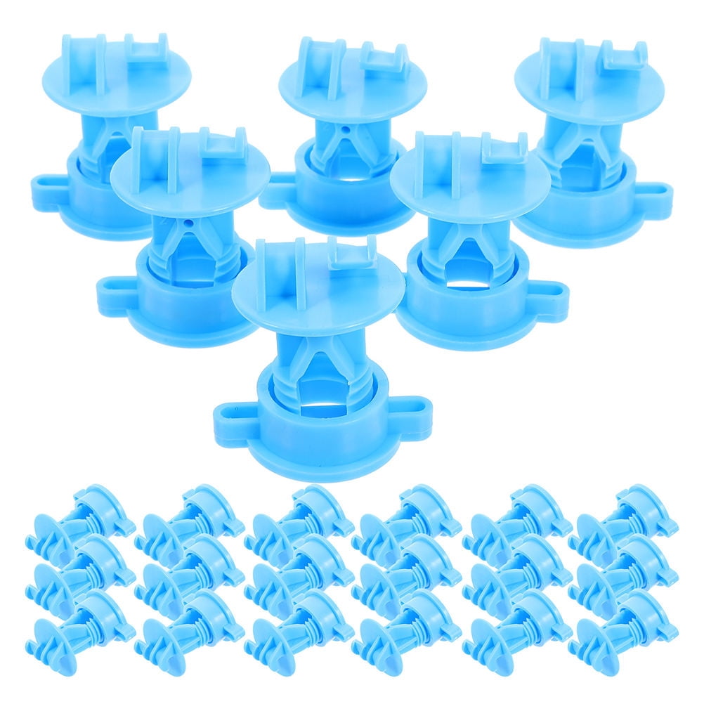MERRYHAPY 40Pcs PP Electric Fence Insulators for Preventing Electrical ...