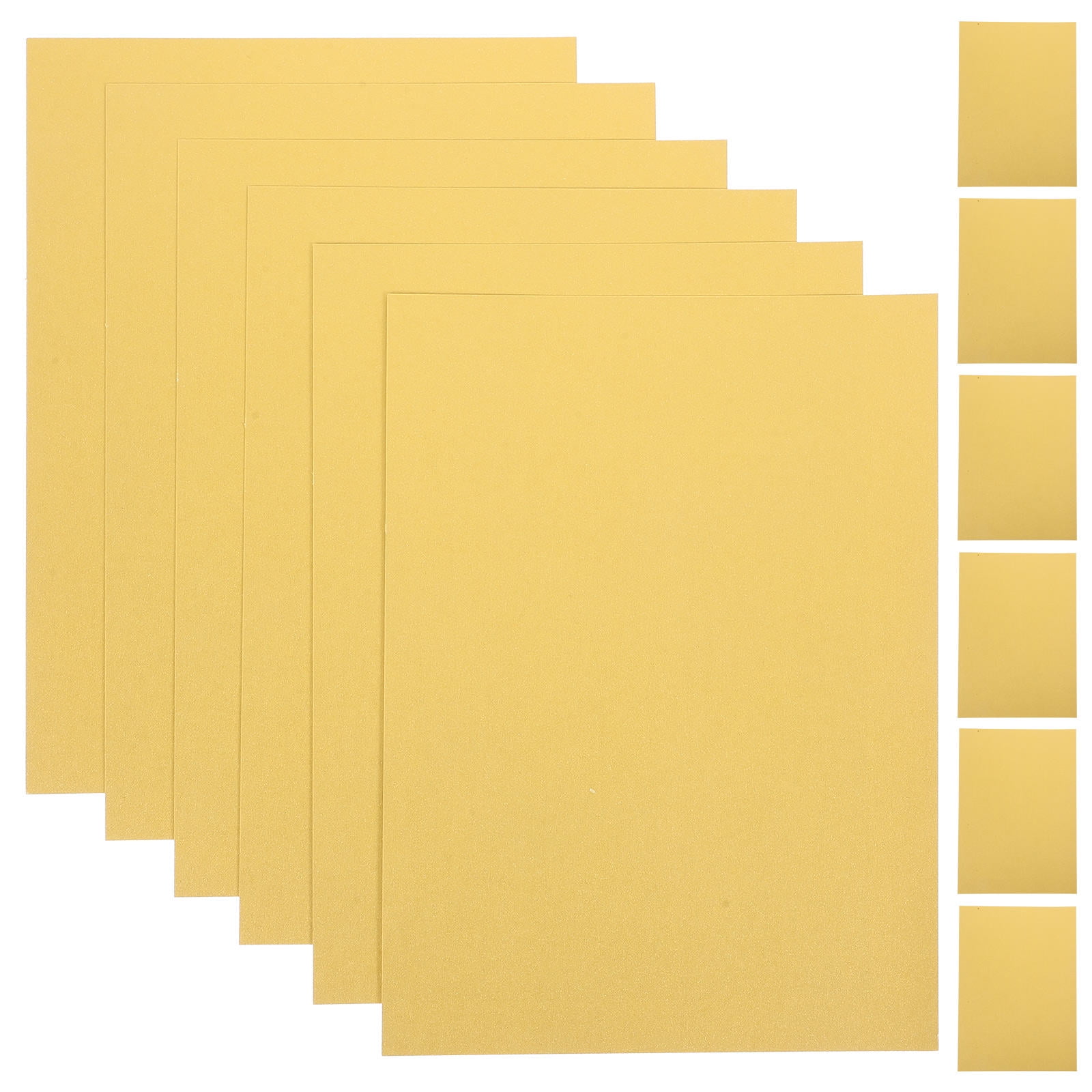 MERRYHAPY Golden Cardstock Paper Lightweight and Portable for ...