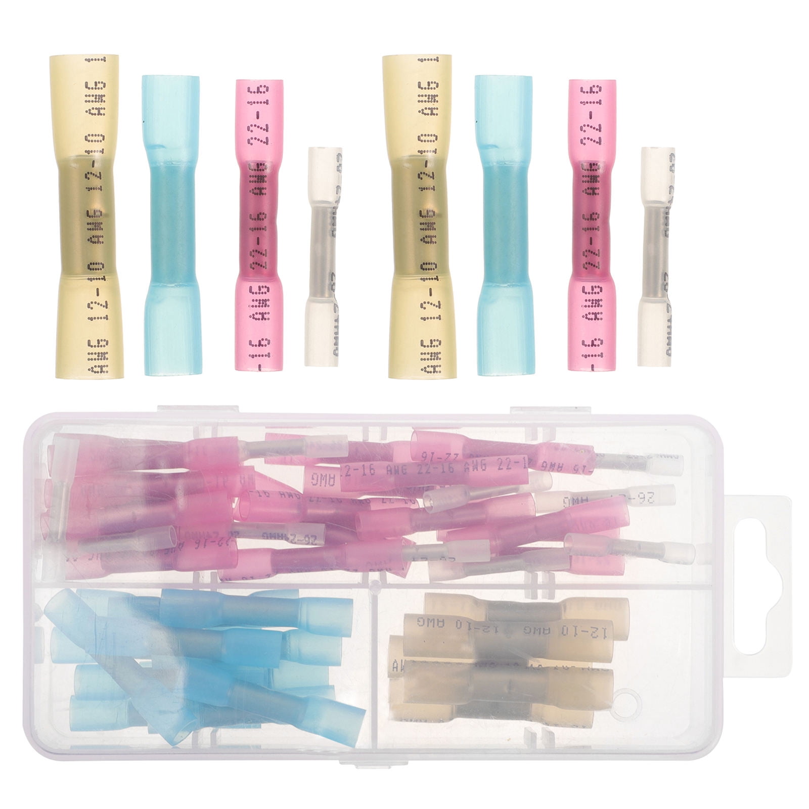 MERRYHAPY Automotive Connectors Waterproof Nylon 50Set - Walmart.com