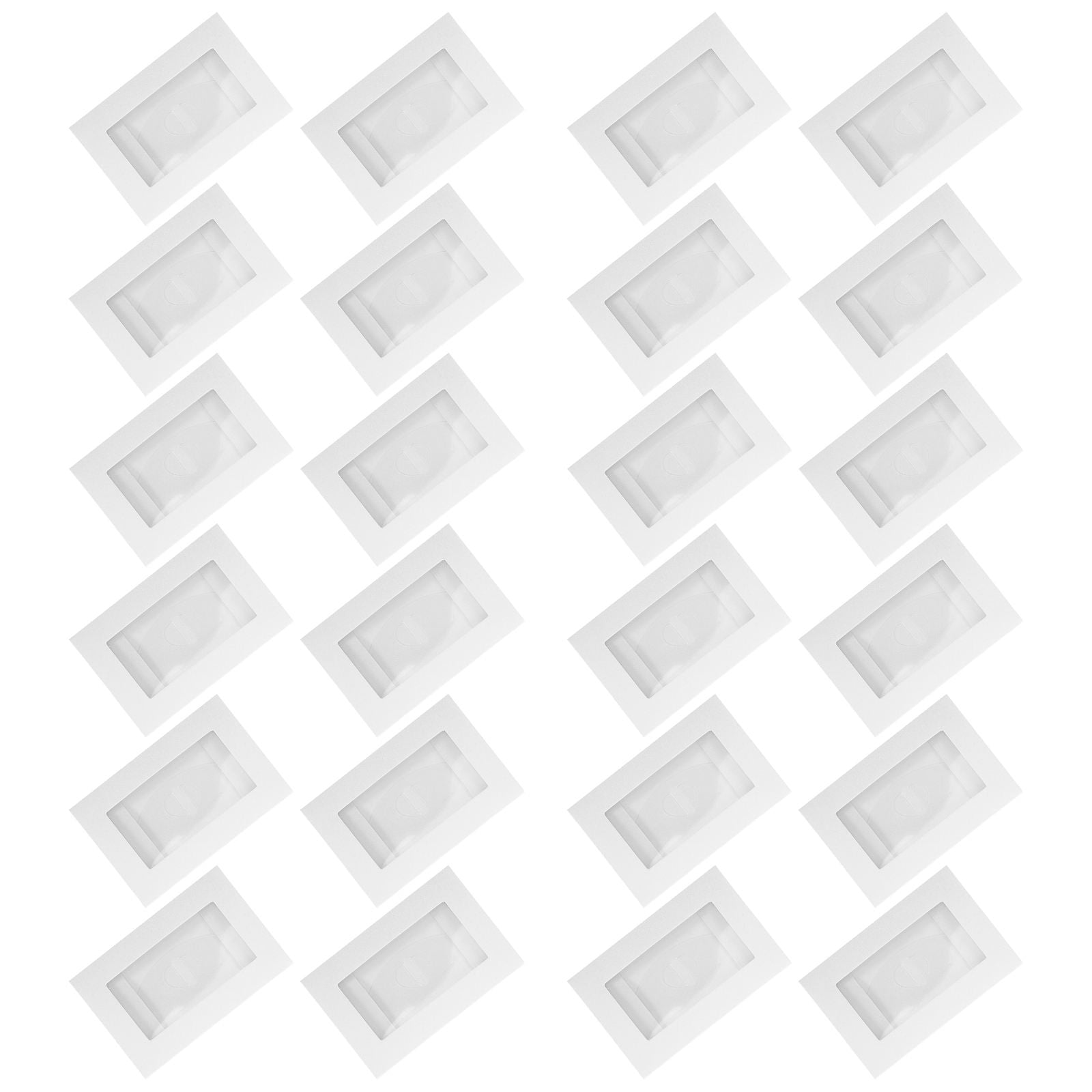 MERRYHAPY 50pcs Sturdy White Mini Envelopes with Unique Window Design ...