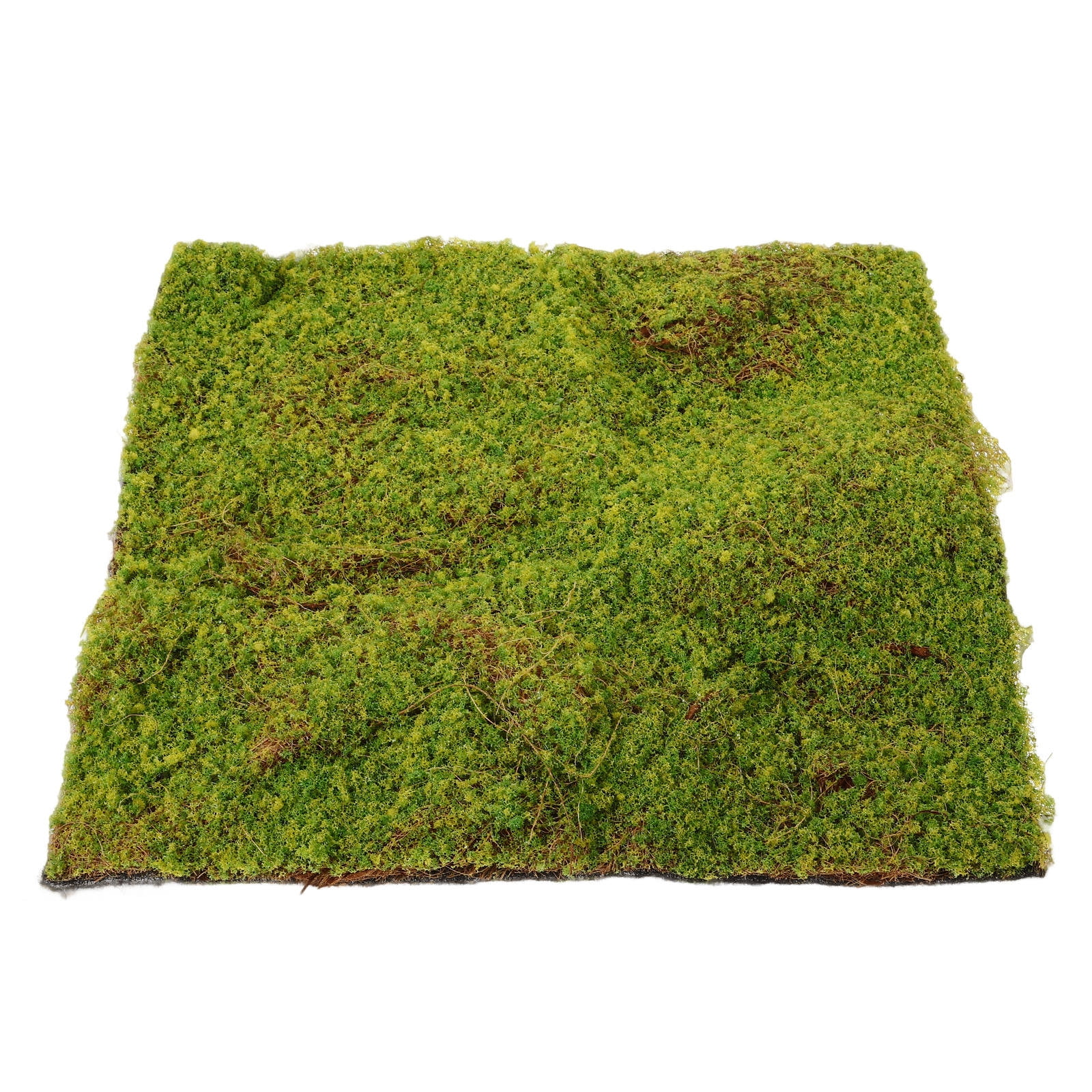 MERRYHAPY Artificial Moss Mat Green 1Pack Plastic re Garden Landscaping ...