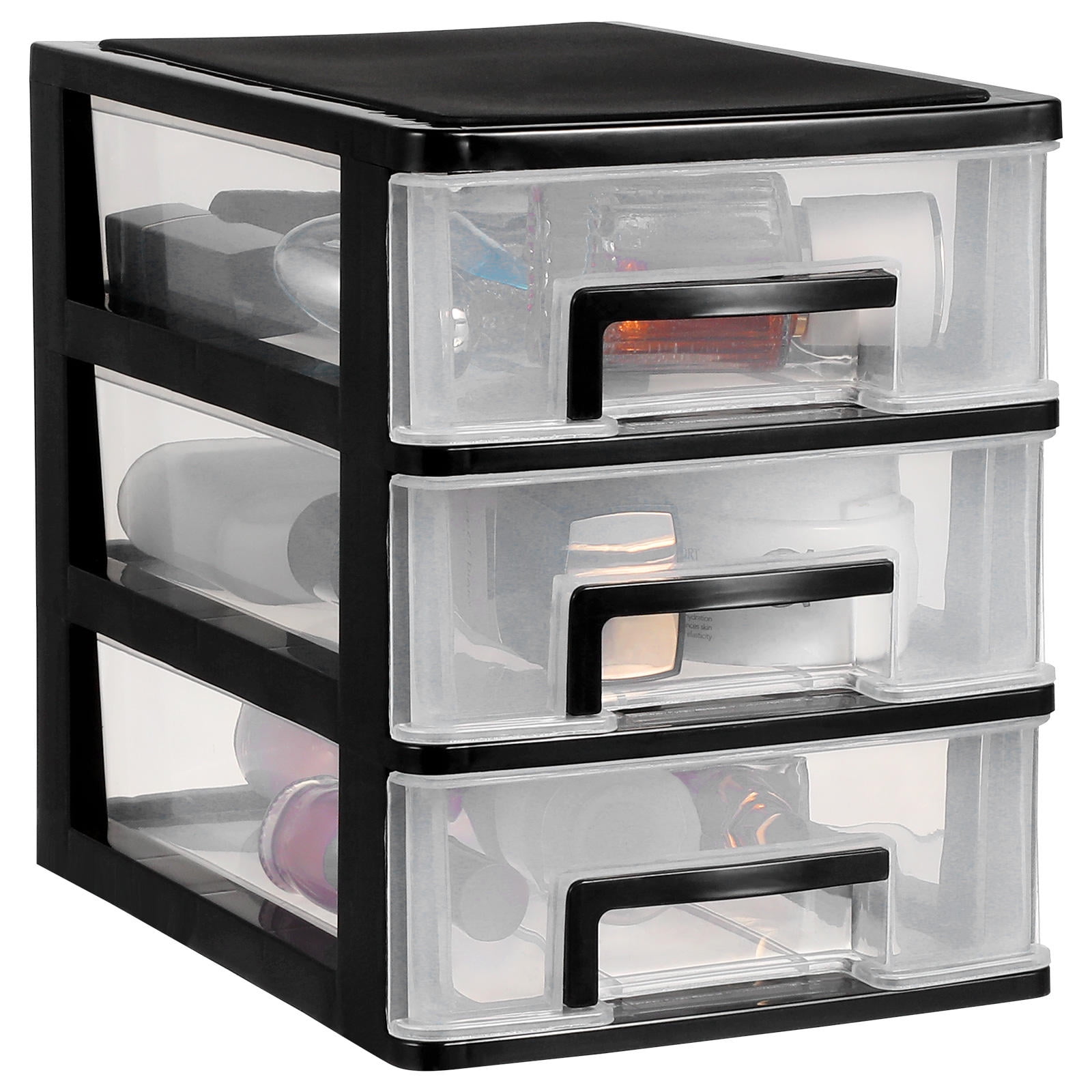 MERRYHAPY Sundries Storage Drawer Storage Organizer PP Plastic 1Set ...