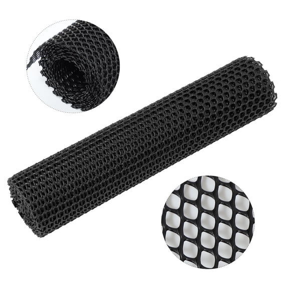 MERRYHAPY Durable Black Plastic Garden Fence Mesh Netting 48 Inch x 50 ...