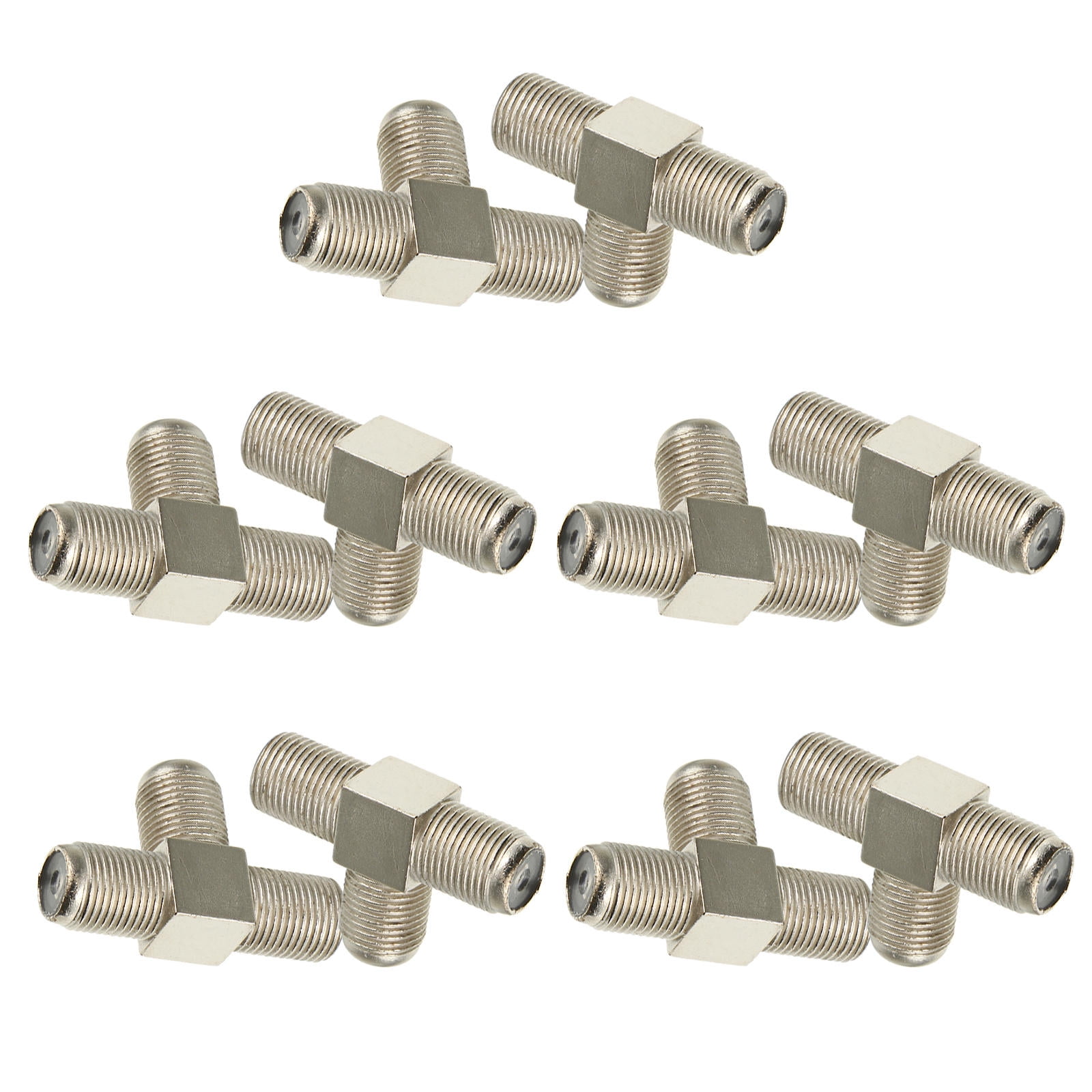 MERRYHAPY 3-Way Cable Splitter for TV with Zinc Alloy Housing and 2 ...