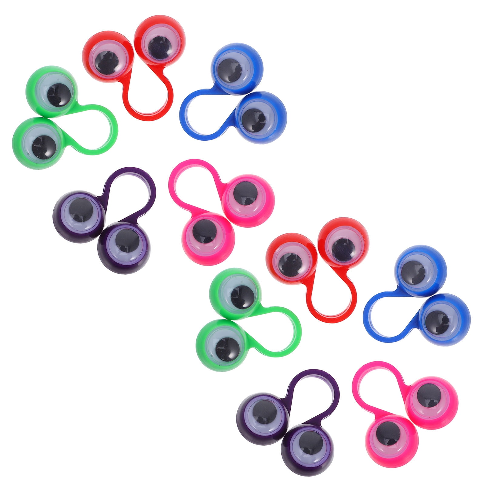 MERRYHAPY Finger Puppets with Moving Eyes for Kids Educational Toy in ...