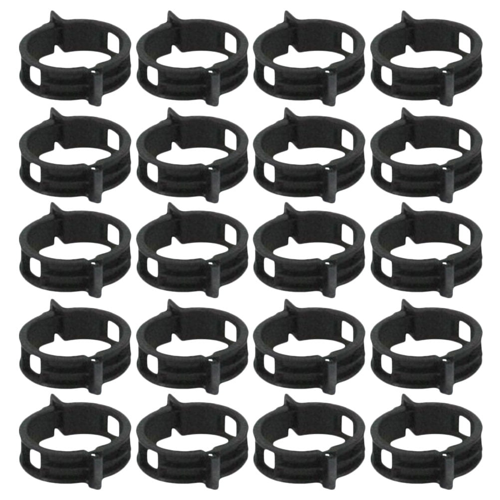 MERRYHAPY 100Pcs Tomato Vine Clips PP Black Plant Accessories for ...