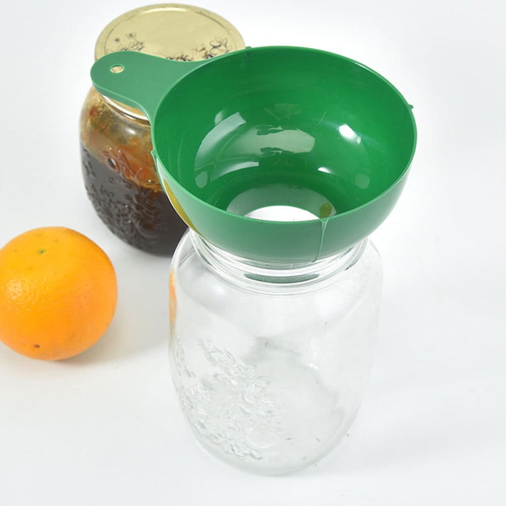 MERRYHAPY Hemoton 4pcs Wide Mouth Plastic Funnel for Mason Jars ...