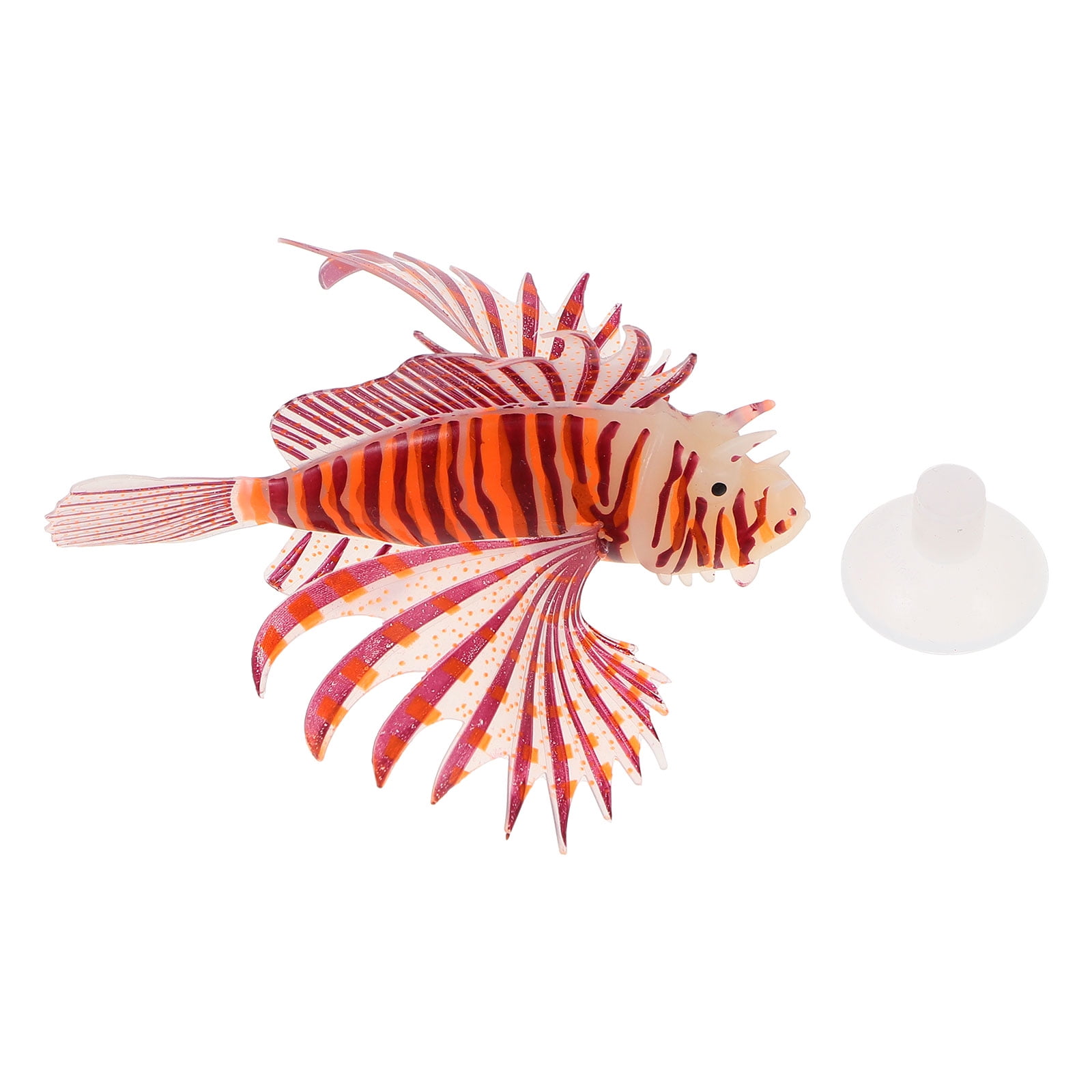 MERRYHAPY Artificial Fish Simulation Fish Aquarium Ornament Brown 1Pcs ...