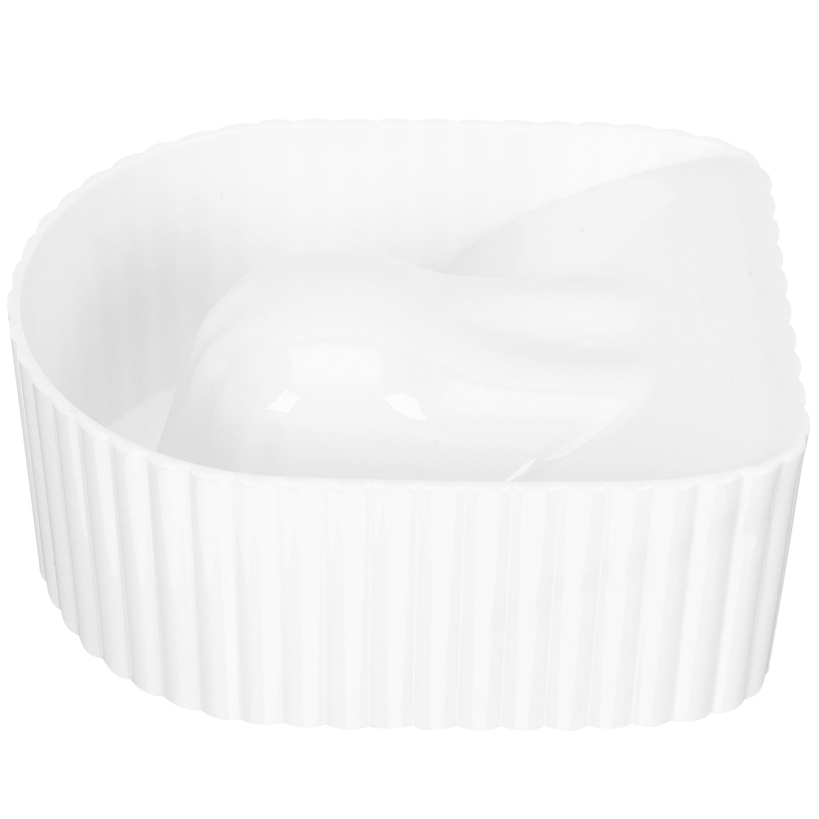 MERRYHAPY Nail Hand Soak Bowl 1Pack Ergonomic Hand Rest Design White ...