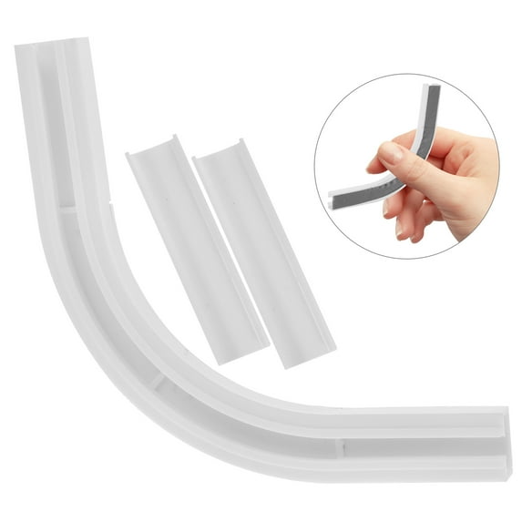 MERRYHAPY Curtain Rail Connector, Simple Design Curtain Track Connector ...