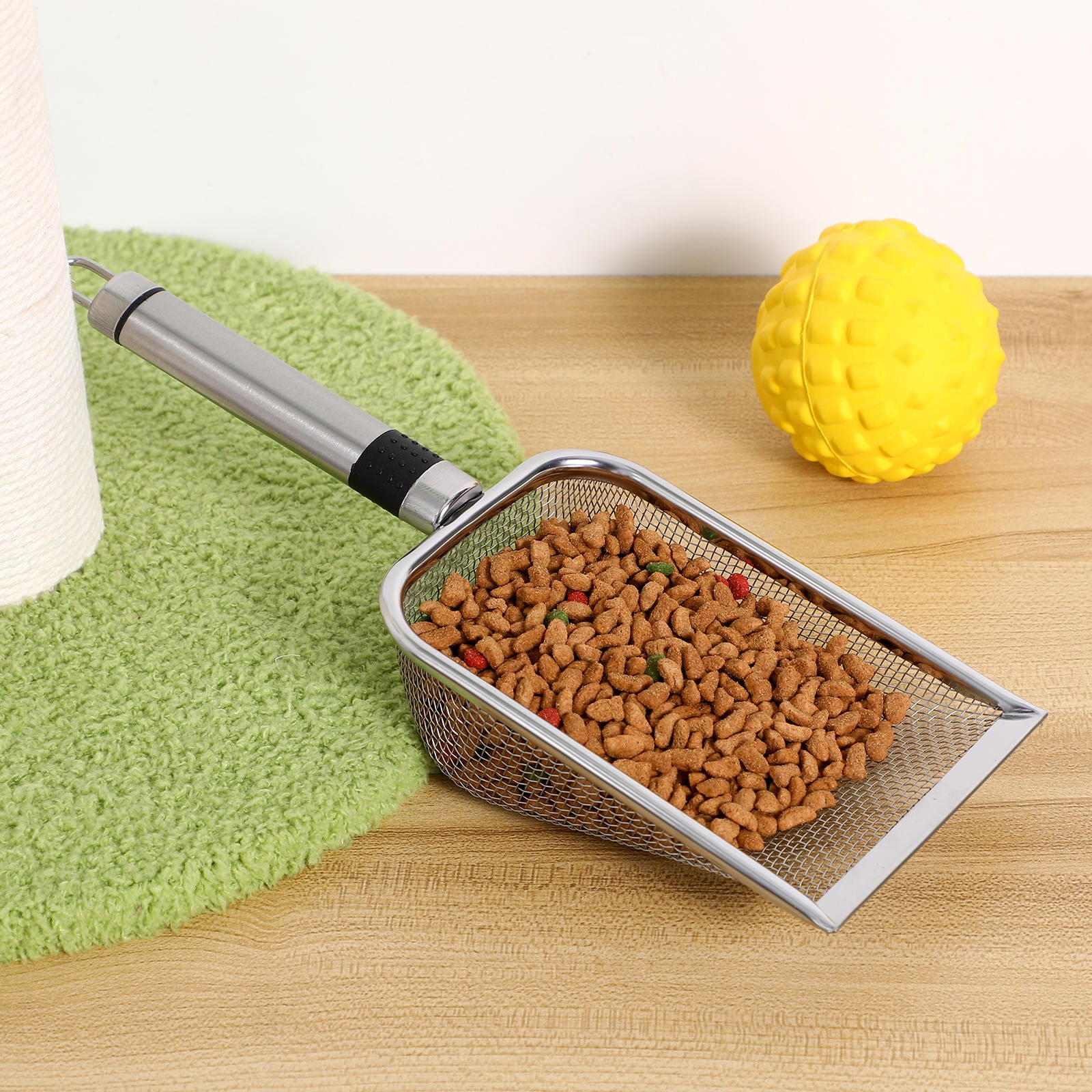 MERRYHAPY Sand Substrate Scoop Shovel Mesh Stainless Steel Cat Litter ...
