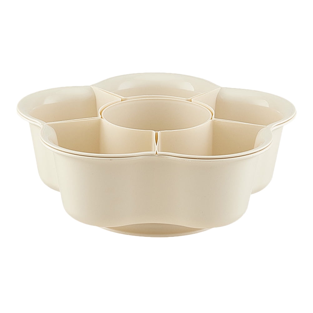 MERRYHAPY Multi Grid Design Hot Pot Tray Beige 1Set 13.8X13.8X5.1In ...