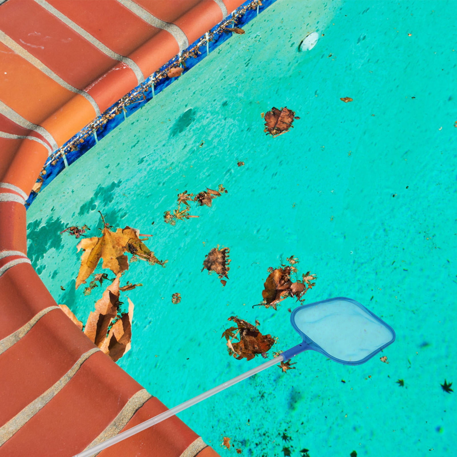 MERRYHAPY 51 Inch Vacuum Pole 1 Set Lightweight Swimming Pool Cleaning ...