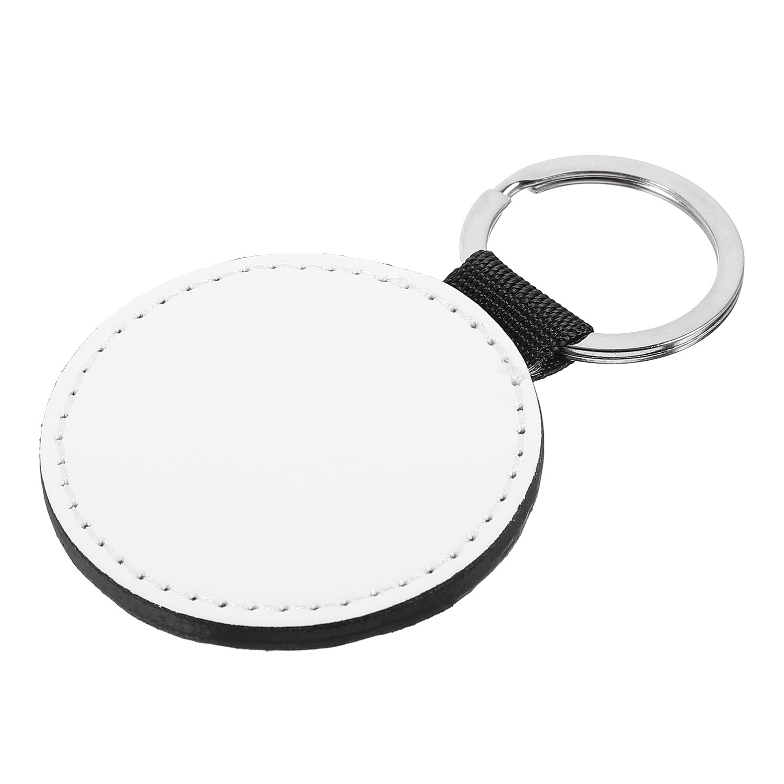 MERRYHAPY Metal Blank Keychains for DIY Projects Crafting Supplies in ...