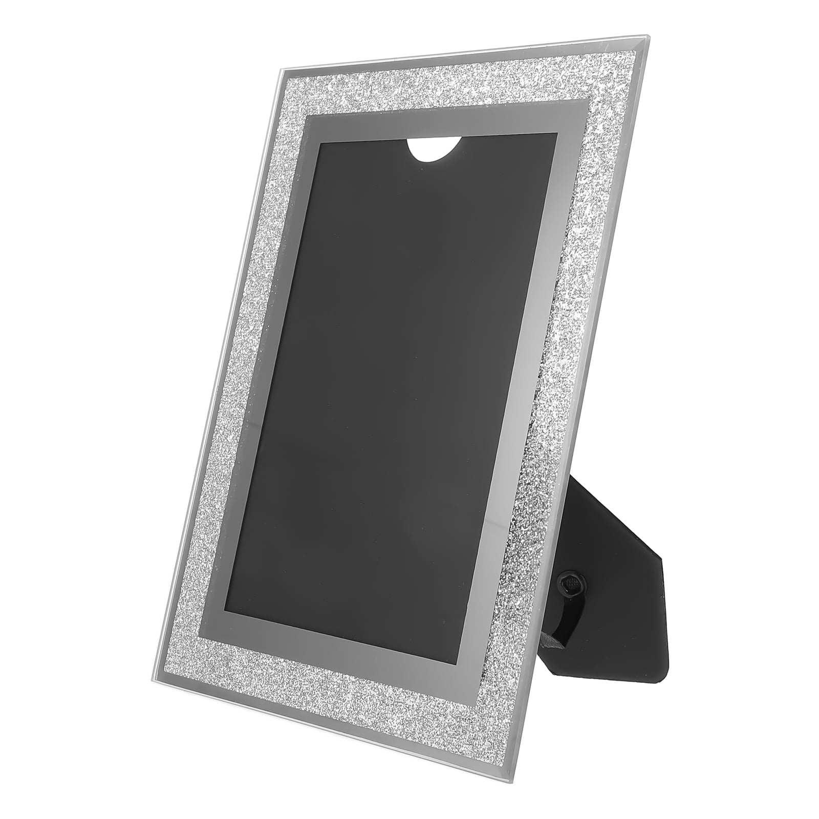 MERRYHAPY Modern Rectangular Glass Photo Frame for Couples, 1 Piece ...