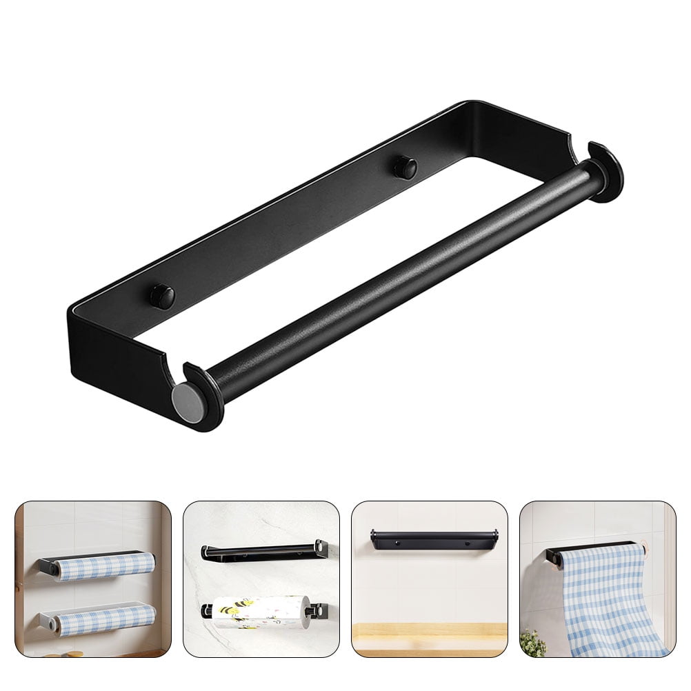 MERRYHAPY Wall Mounted Paper Towel Holder 1Set for Kitchen Use with ...