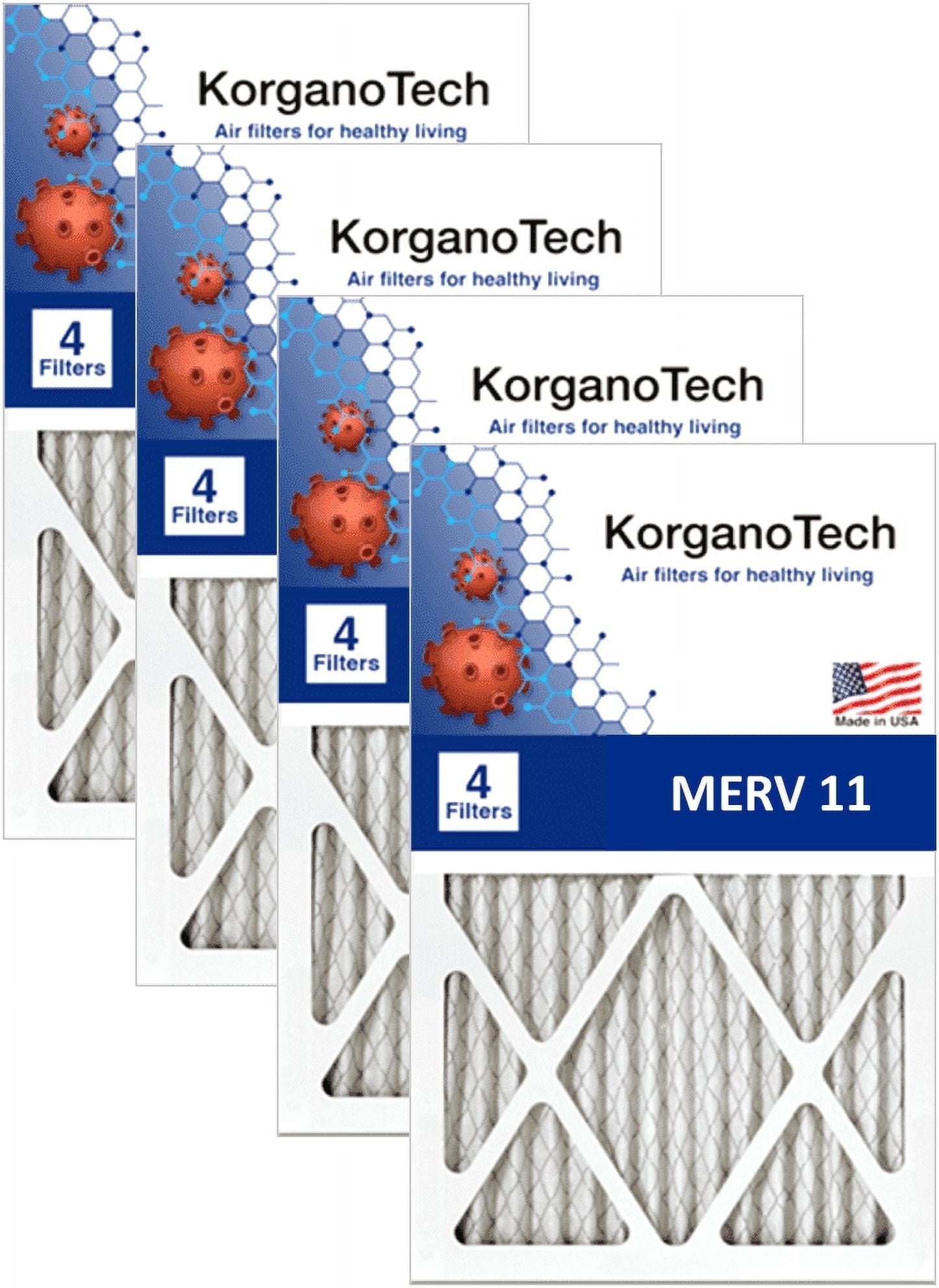 MERV 11, 14x30x1, (4-Pack - $9.75/ea filter) - America’s #1 Pleated ...