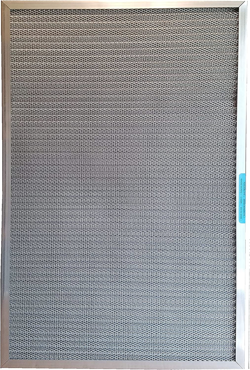 MERV 9 RATED Electrostatic Washable Permanent Furnace A/C Air Filter ...