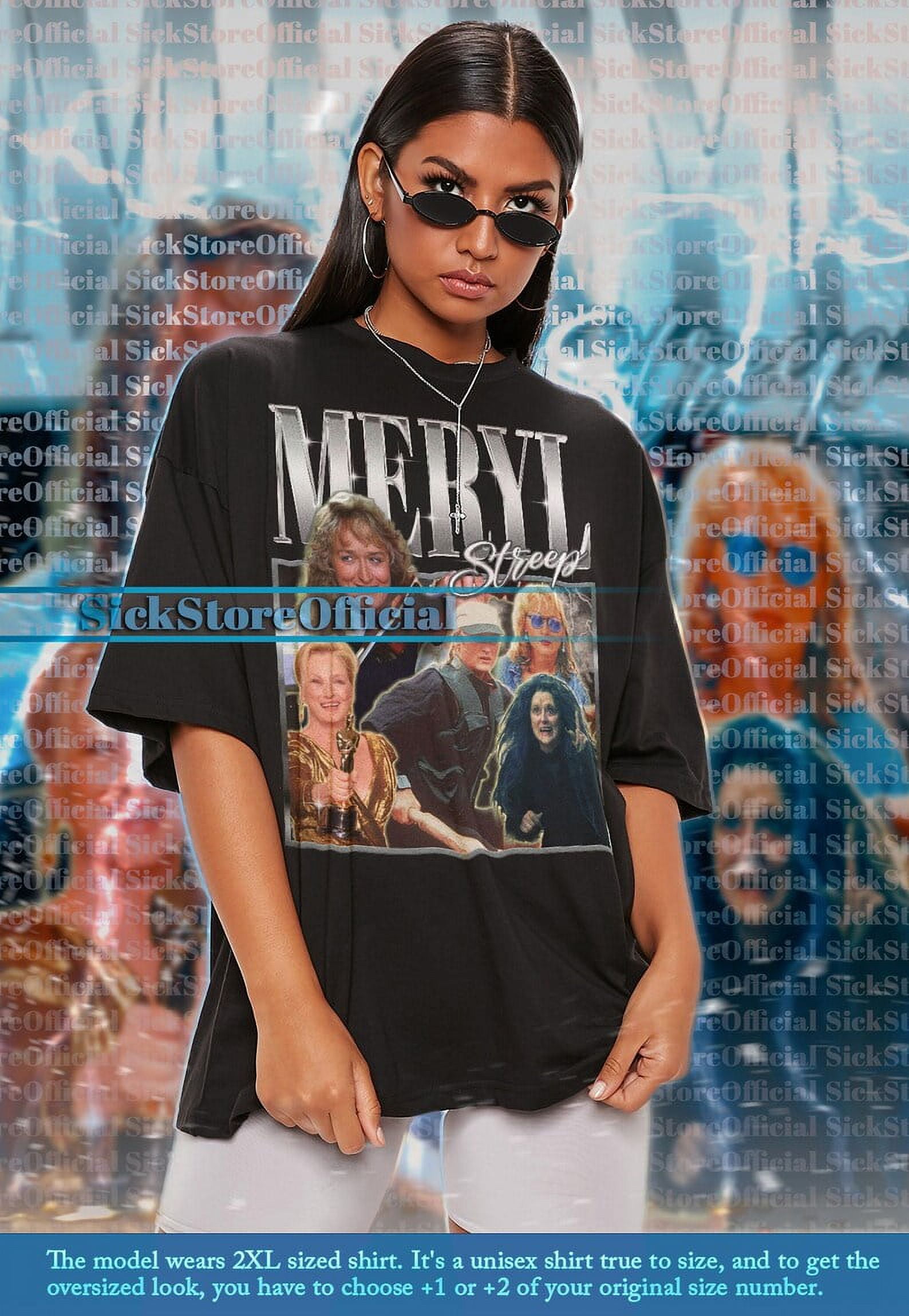 MERYL STREEP Vintage Shirt, Meryl Streep Homage Tshirt, Meryl Streep ...