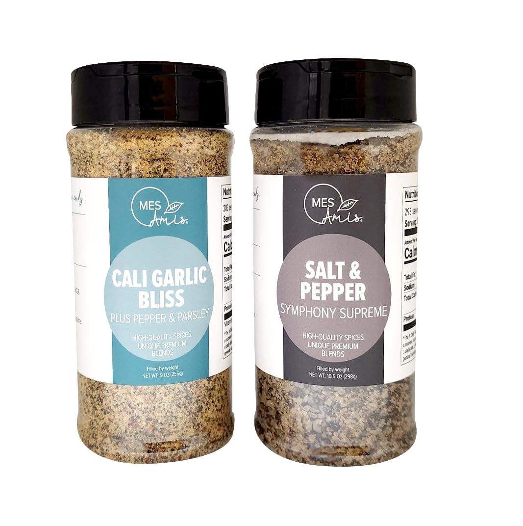 MES Amis Salt & AKF18 Pepper Symphony Supreme + Cali Garlic Bliss Plus ...