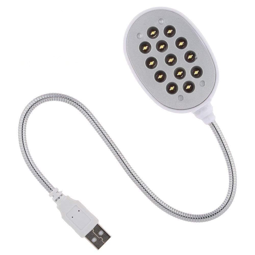 MESHIV 13 Mini USB LED Light Adjust AngleBendable Portable Flexible USB ...