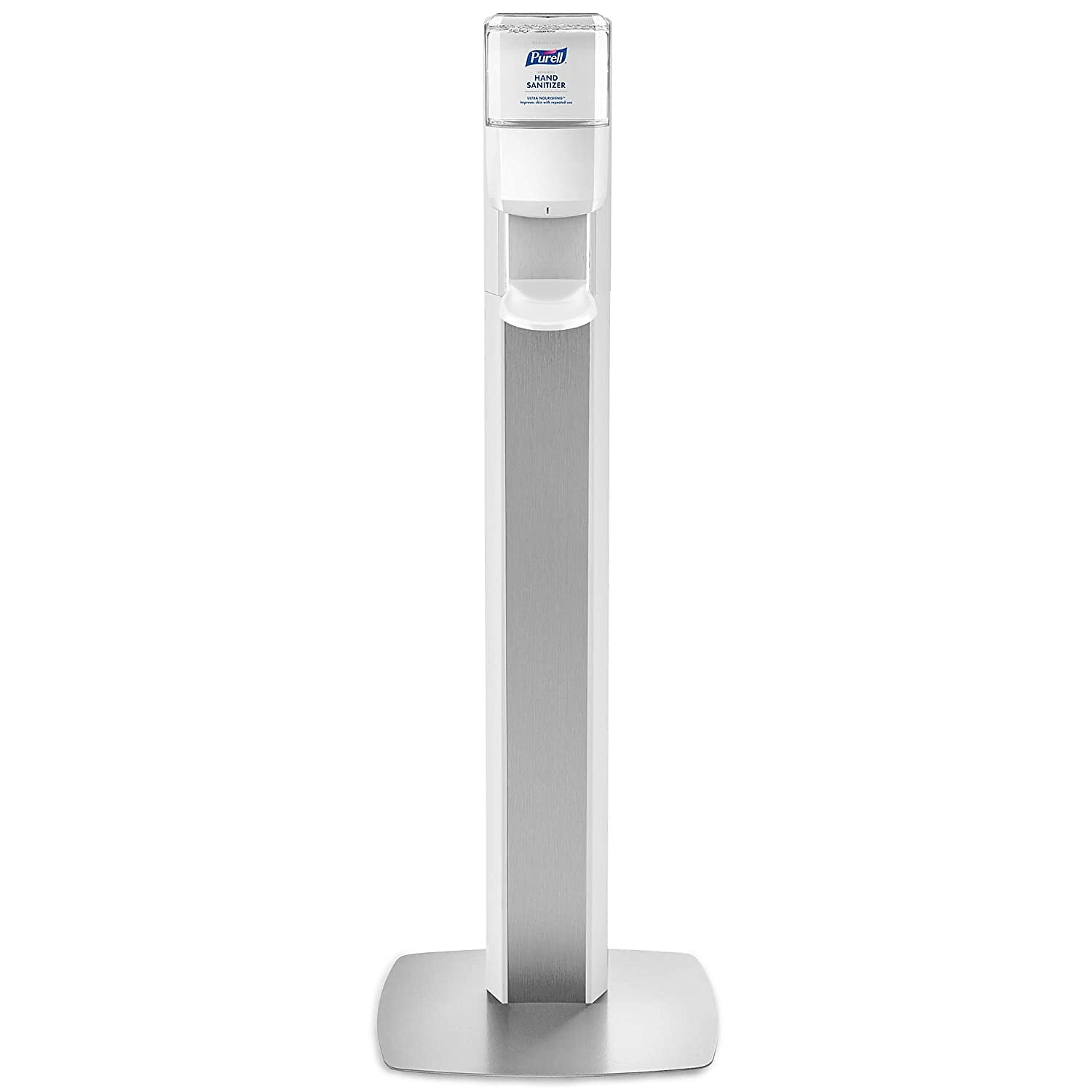 GOJO MESSENGER ES6 Floor Stand with Dispenser, 1200 mL, 13.16 x 16.63 x ...