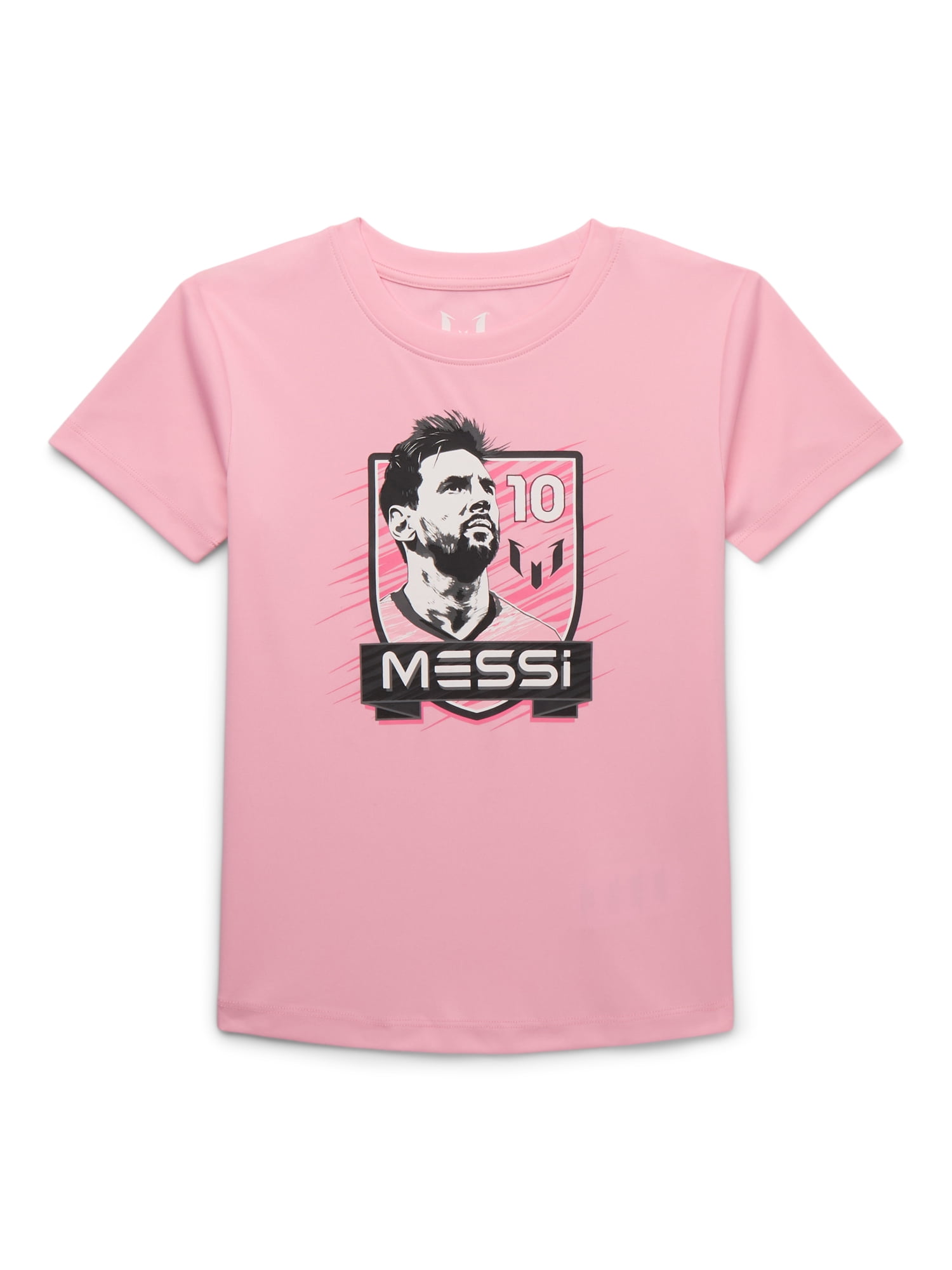 Messi Boys' Graphic Active Tee with Short Sleeves, Sizes 4-16 - Walmart.com