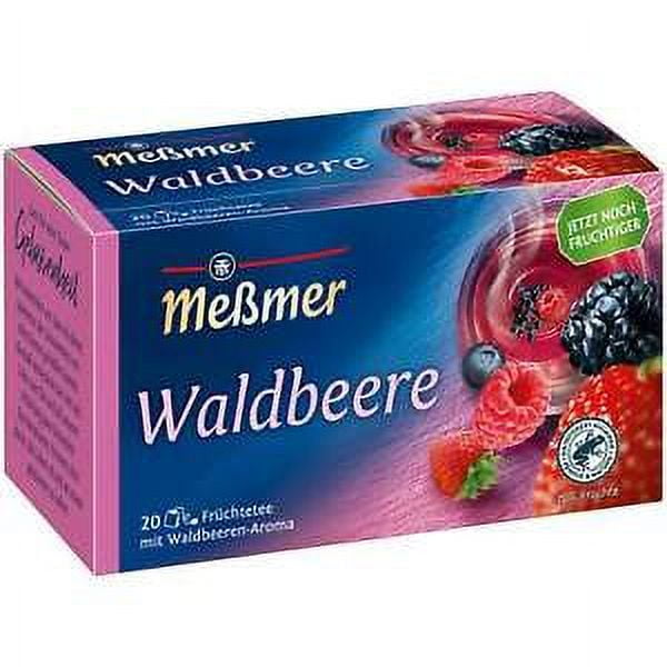 MESSMER Wild Berry tea -20 tea bags- Made in Germany - Walmart.com