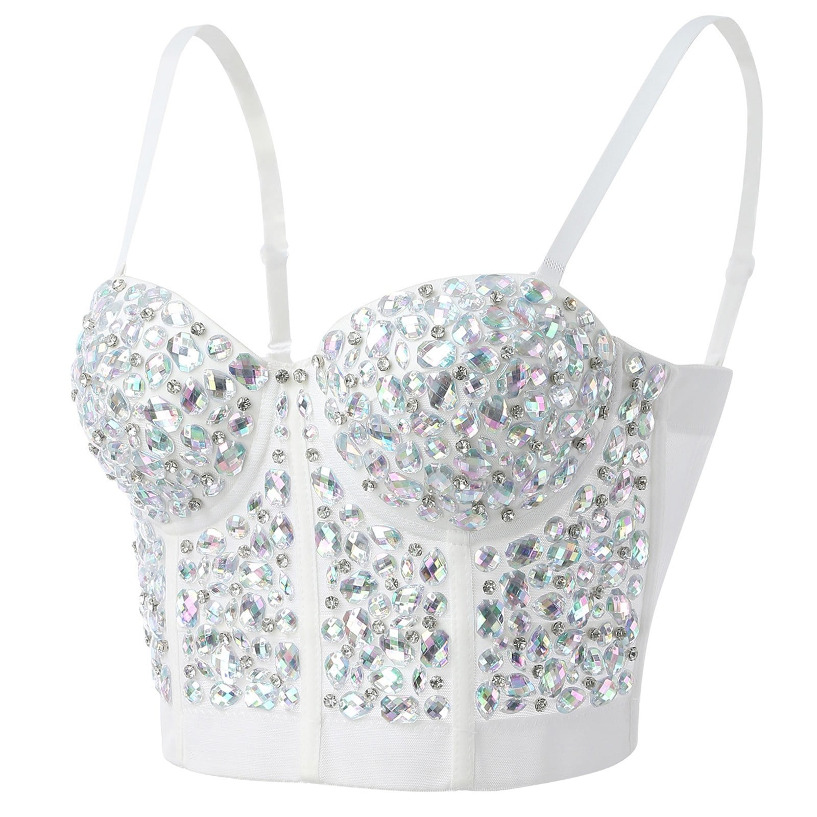 MESSUEN Cami Tank Top Corset Shapewear V-neck Chemise Corset Bustier ...