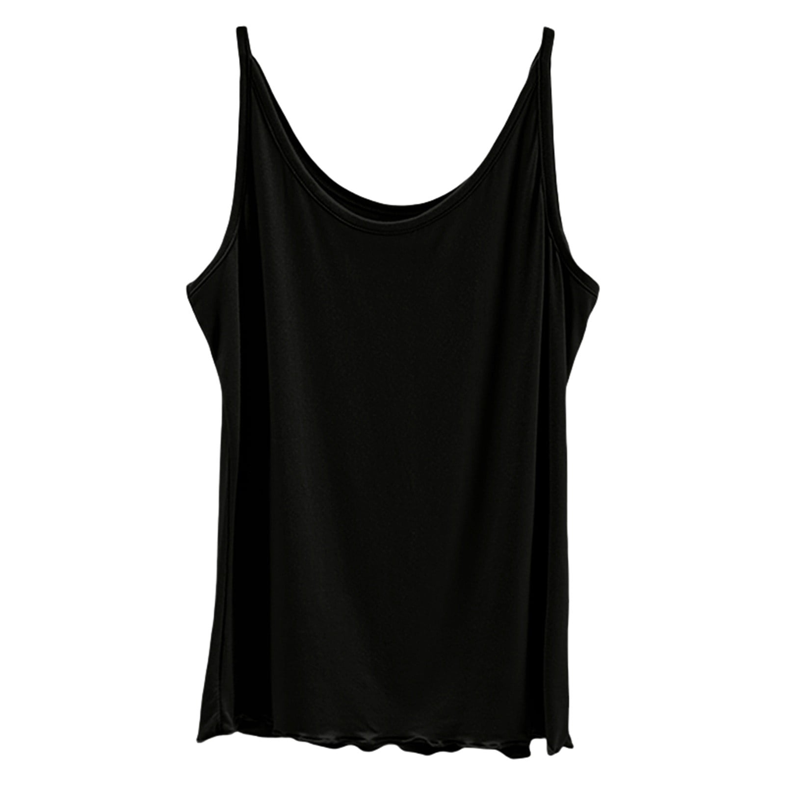 MESSUEN Cami Tank Top Women Tank Tops Loose Fit Crew Neck Camisole Tank ...