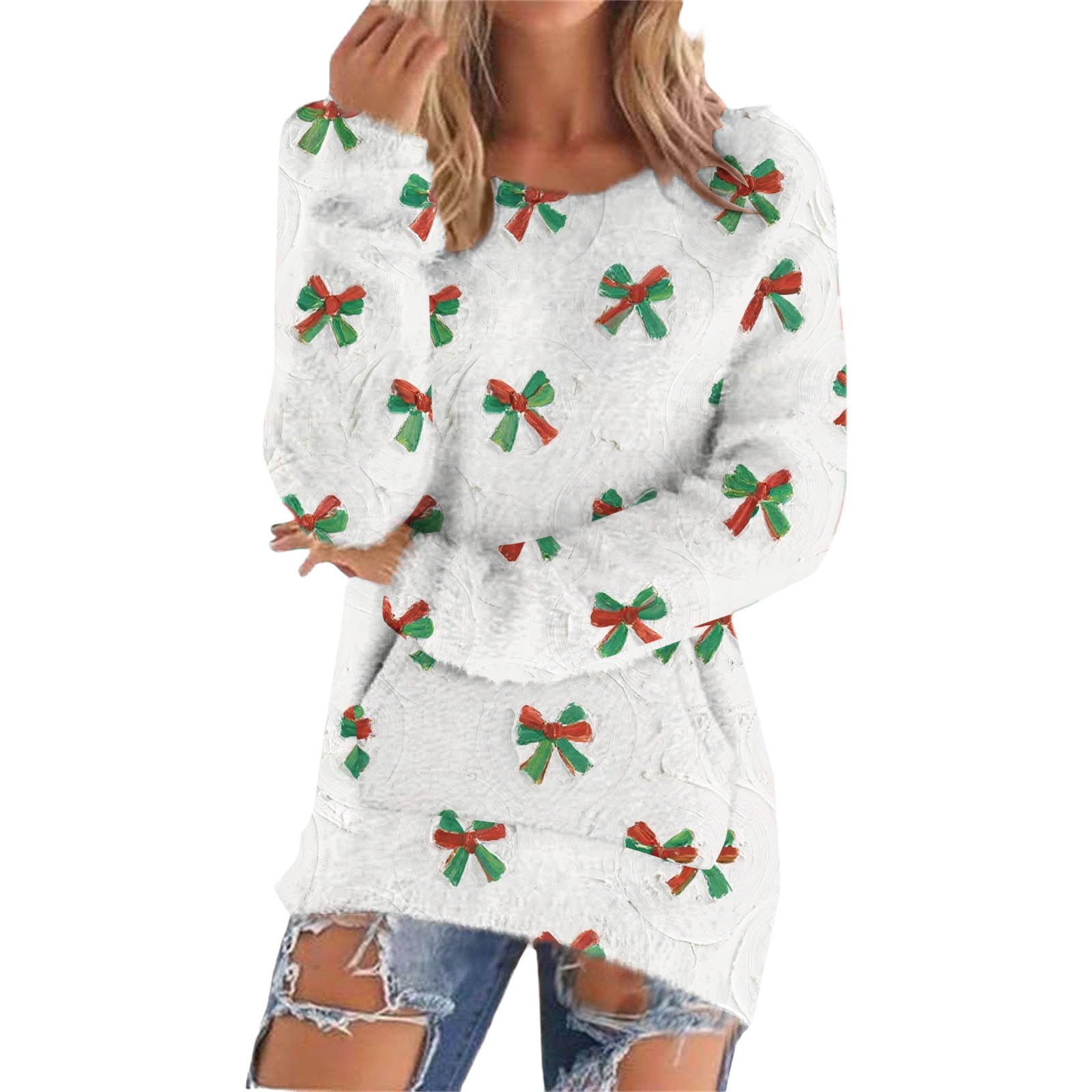 MESSUEN Long Sweaters for Women Womens Winter Sweaters Going Out Tops ...