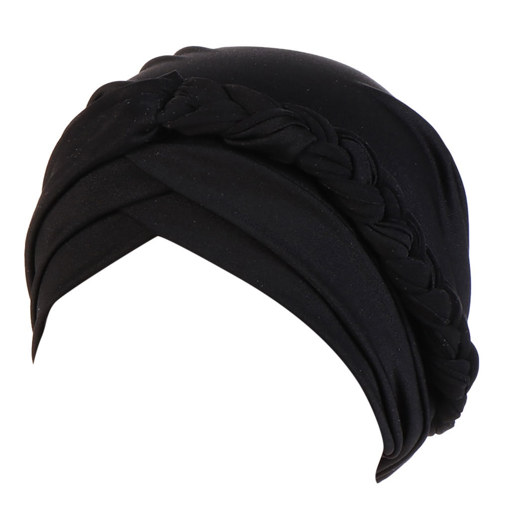 MESSUEN Turbans for Women Beanies Pretied Head Scarf for Women Solid ...